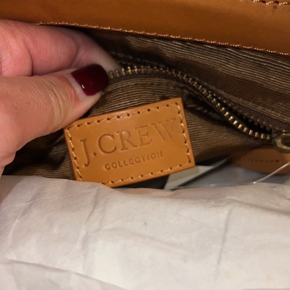 J. Crew | Bags | J Crew Collection Italian Calfskin Leather Bag | Poshmark
